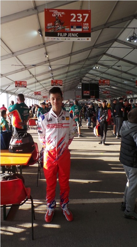 Filip Jenić na Velikom finalu svestkog rotaks prvenstva