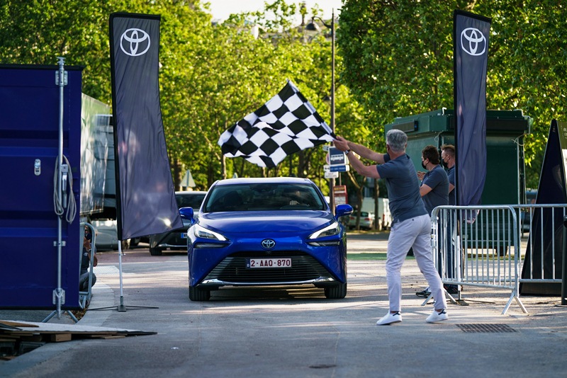 Novi rekord Toyote Mirai više od 1000 km s jednim punjenjem